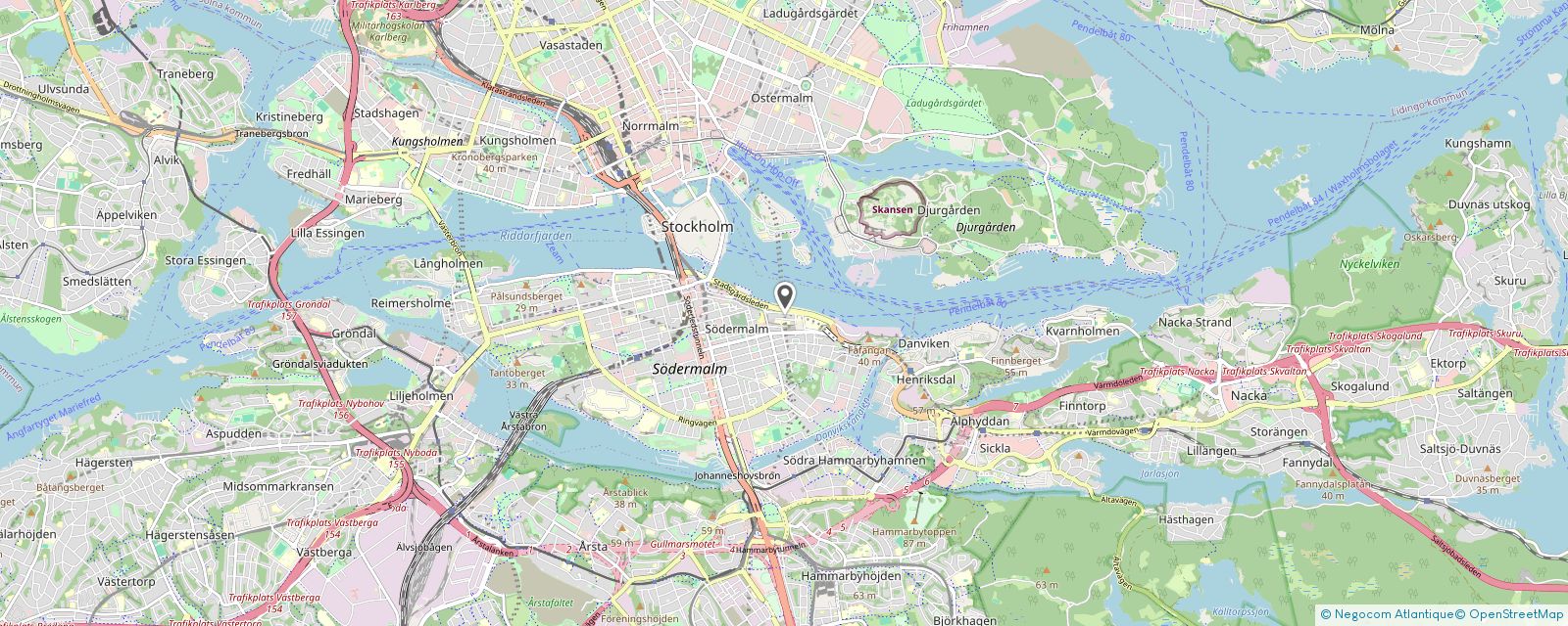 Stockholm Germany Map